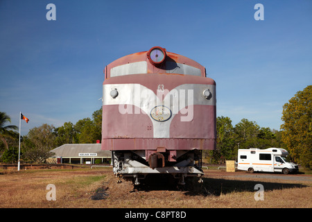 Old Ghan Train, and former Adelaide River Railway Station, Northern ...