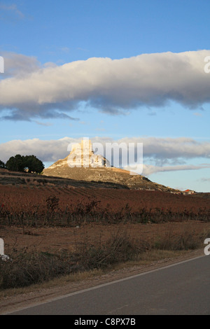 Curiel de Duero castle Stock Photo - Alamy