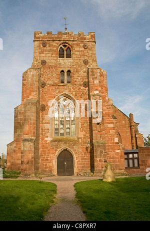 All Saints Church, Baschurch near Shrewsbury, Shropshire Stock Photo ...
