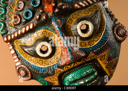 Ecuadorian mask in studio setting Stock Photo - Alamy