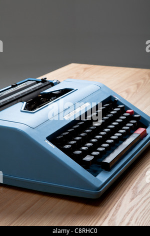 Side View Of The Type Writer Stock Photo - Alamy