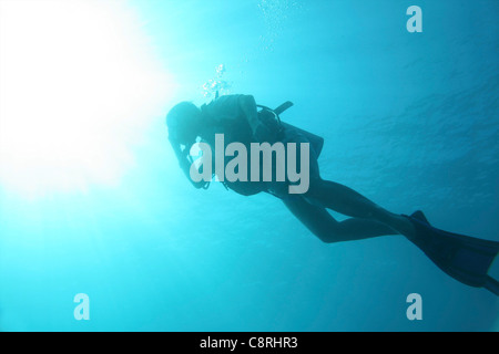 divers at Tuvalu Stock Photo - Alamy