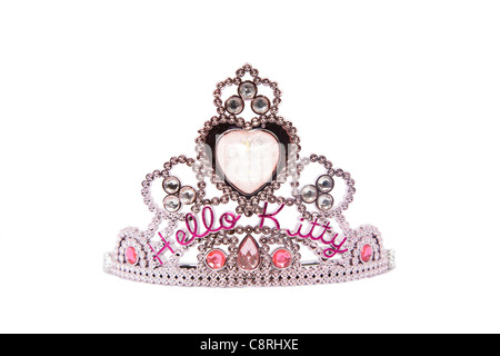 toy crown isolated on white Stock Photo - Alamy