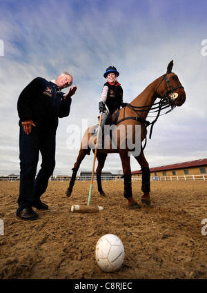 Learning to play polo with Charles Betz, Chairman of the Schools and ...