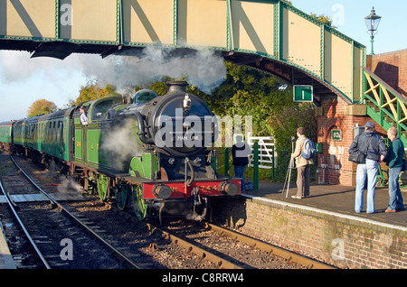 Great Northern Railway, GNR, Class N2 steam locomotive on the North ...