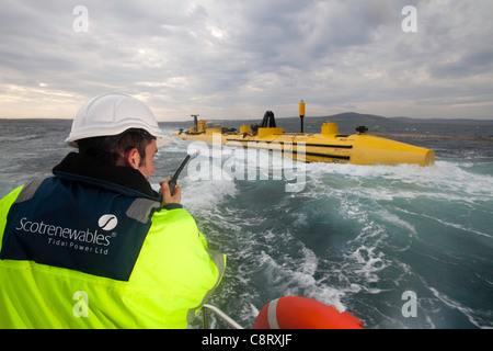 The Scotrenewables Tidal Turbine is an innovative floating tidal stream ...