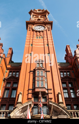 Tower of the Refuge Assurance building. Paul Waterhouse,1910-12. Oxford ...