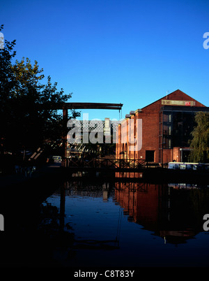 Restored Warehouse Castlefield Canal Basin Manchester England Stock ...