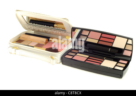 Decorative colorful makeup sets , close up shot Stock Photo - Alamy