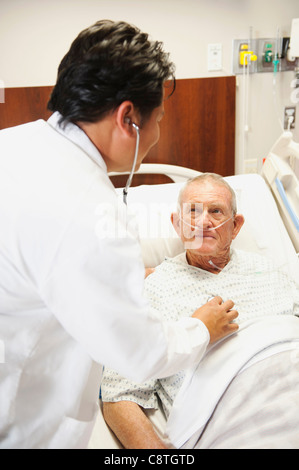 USA, Utah, Ogden, Senior patient and nurse Stock Photo - Alamy