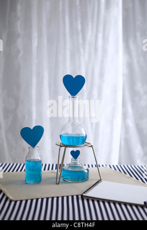 Spirit Lamp With Stand And Glassware Stock Photo - Alamy