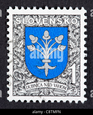 Slovakian postage stamp Stock Photo - Alamy