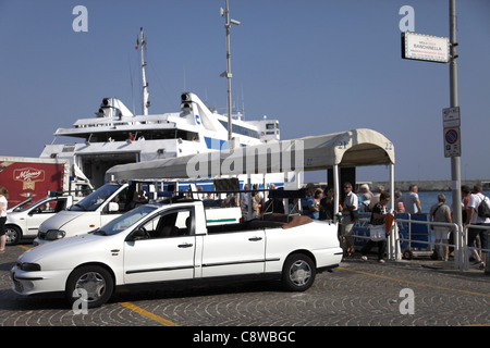 Taxi Capri Italy Stock Photo - Alamy
