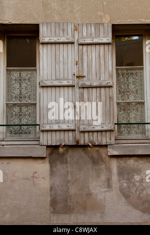 Old window with shutters, Paris, France Stock Photo - Alamy
