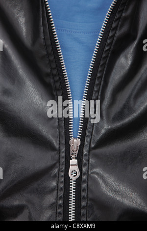 leather jacket close up Stock Photo - Alamy