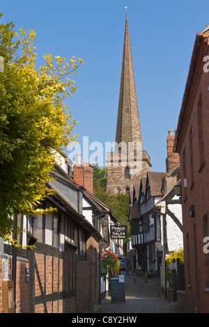 Church Lane, Ledbury Stock Photo - Alamy