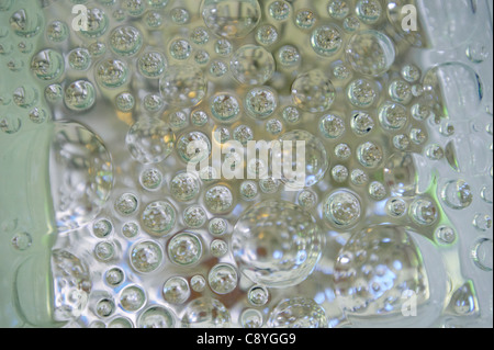 Transparent patterned bubble glass texture Stock Photo - Alamy
