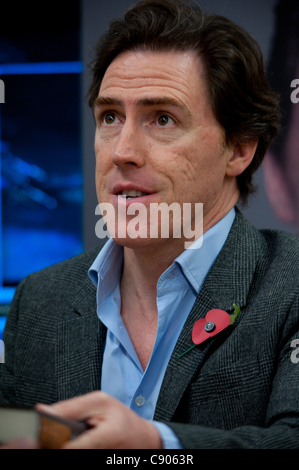 ROB BRYDON, BOOK SIGNING, 2011: Welsh actor and comedian Rob Brydon ...