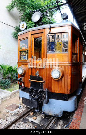 The old train station of Palma Stock Photo - Alamy