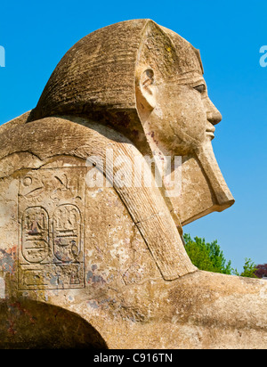 Egyptian sphinx in Crystal Palace Park, London Stock Photo - Alamy