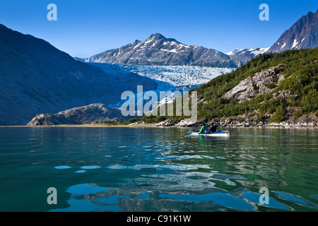 ALASKA RIGGS GLACIER IN MUIR INLET Stock Photo - Alamy