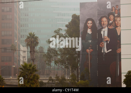 Mural of Philharmonic Orchestra, Los Angeles, California, United States ...