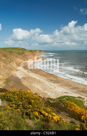 Easington Colliery on the Durham coast. Lift cage from the closed mine ...