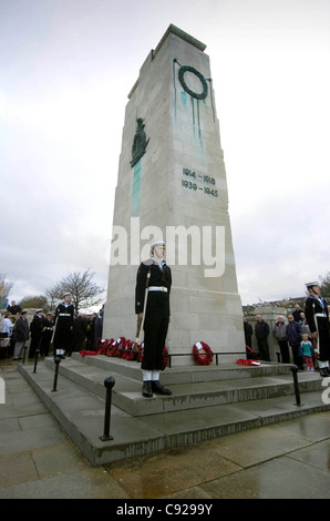 National service of remembrance marking Armistice Day at the Cenotaph ...