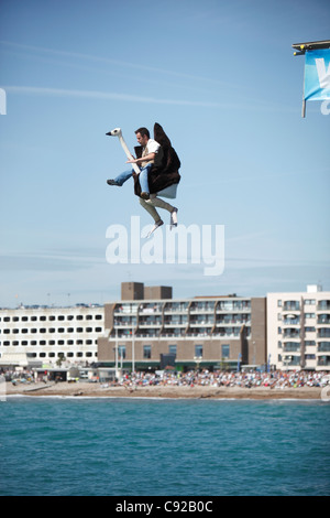The quirky annual Worthing International Birdman, held on a Summer ...
