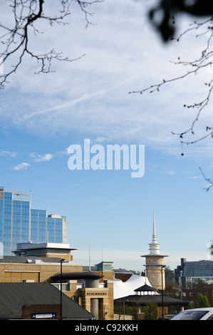 Basingstoke skyline with the tower of Festival place Stock Photo - Alamy