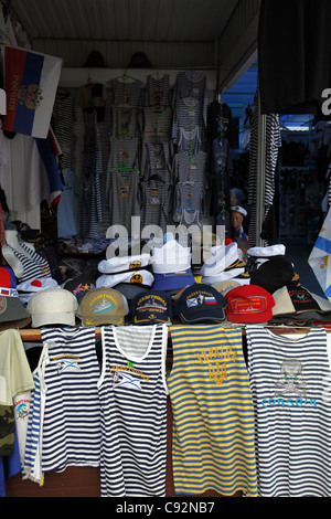 BLUE BLACK & WHITE HOOPED TEE SHIRTS SEVASTOPOL CRIMEA UKRAINE 29 ...