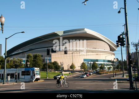 Stadium Rose Garden Arena Portland Lumberjax Arenablazers Oregon United ...