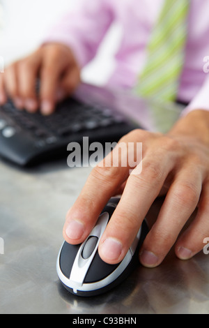 computer wireless mouse Stock Photo - Alamy