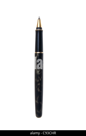 Mock tortoiseshell roller ball writing pen Stock Photo - Alamy