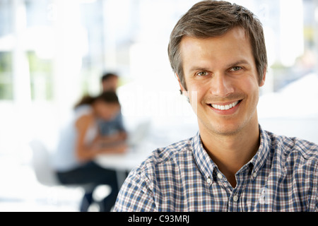 Businessman in office Stock Photo - Alamy