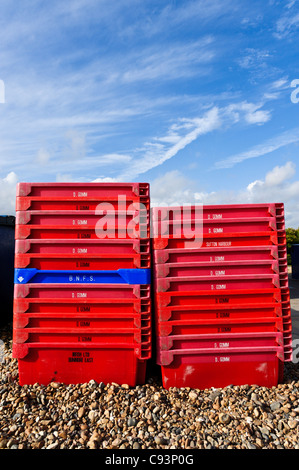 "Fish storage crates Stock Photo - Alamy