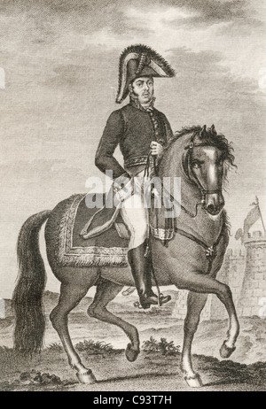Portrait of Spanish general Pablo Morillo, a.k.a. El Pacificador, 1820s ...