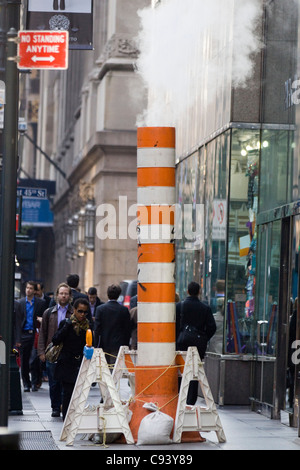 New York City steam system Vents Manhattan New York, New York, USA ...