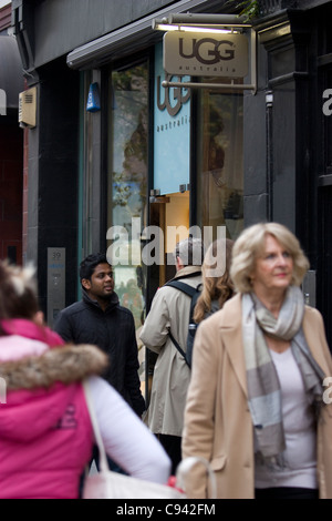 Ugg boots shop Covent Garden London UK Stock Photo - Alamy