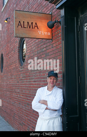 Alma Restaurant in Brooklyn New York City Stock Photo - Alamy