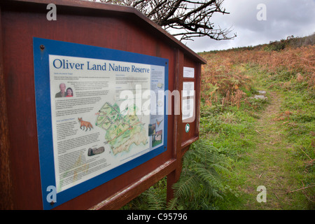 Oliver Land Nature Reserve; Lamorna; Cornwall; bequest Derek and ...