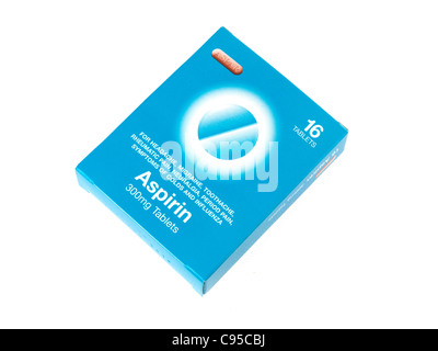 Box of Asprin Stock Photo - Alamy