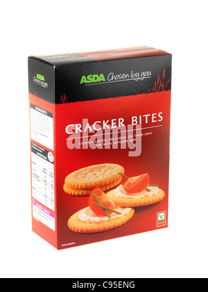 Box of Asda Cracker Bites Stock Photo - Alamy