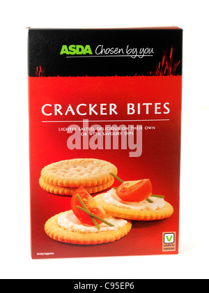 Box of Asda Cracker Bites Stock Photo - Alamy