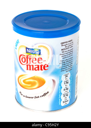 Powdered milk powder coffee mate Nestle brand cream creamer cutout cut ...