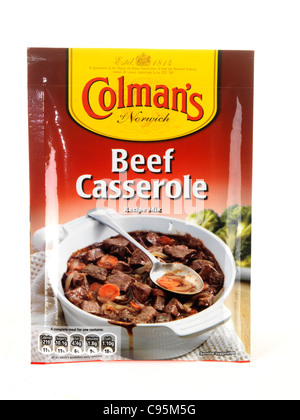 Coleman's Beef Casserole Sauce Mix Stock Photo - Alamy