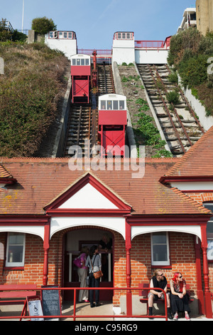 The Leas Folkestone Kent UK Stock Photo - Alamy