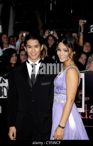 Boo Boo Stewart and Fivel Stewart at the premiere of The Twilight Saga ...