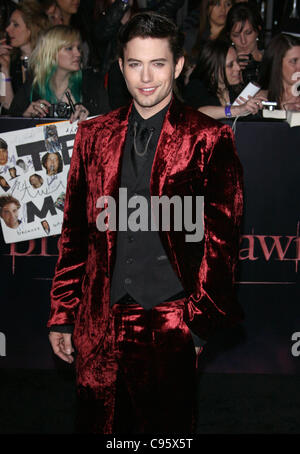 Jackson Rathbone at the world premiere of "The Twilight Saga: Breaking ...