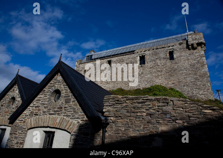 The O'Driscoll castle, - in the the fishing village of Baltimore, West ...